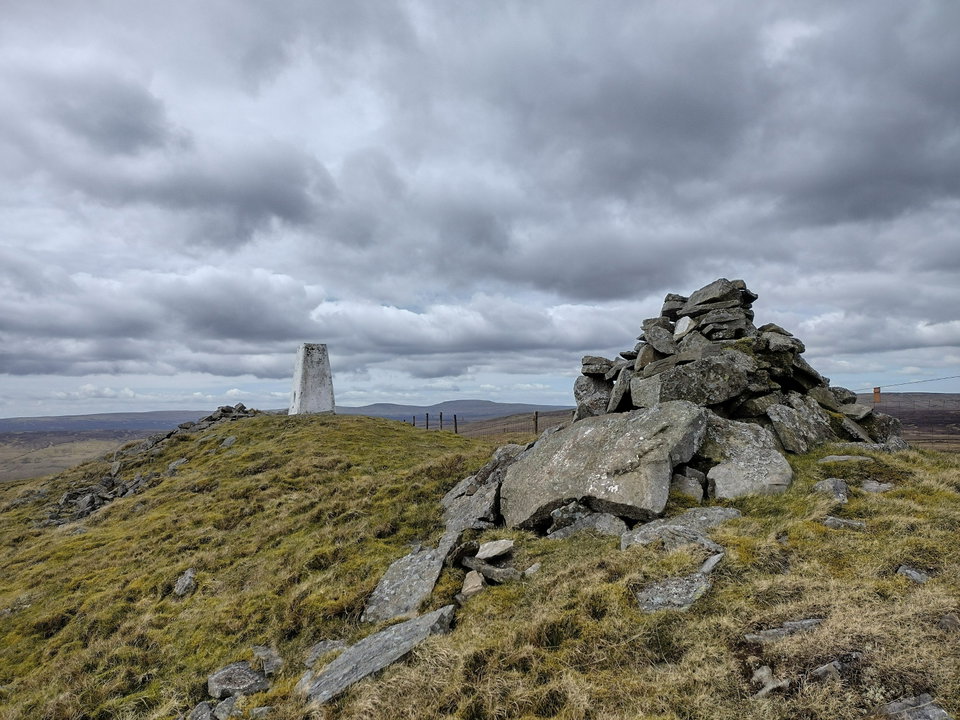 Coldberry End Trig Point In Alston - County Durham Trig Points