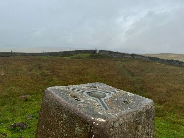 Hardberry Hill Trig Point In Middleton-in-Teesdale - Fabulous North