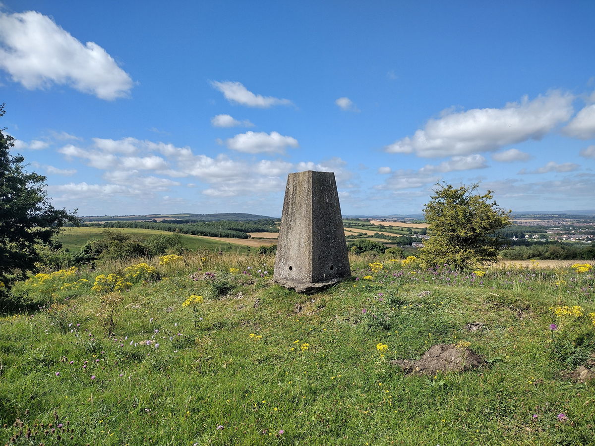 Eldon Hall Farm Trig Point In Bishop Auckland - County Durham Trig Points