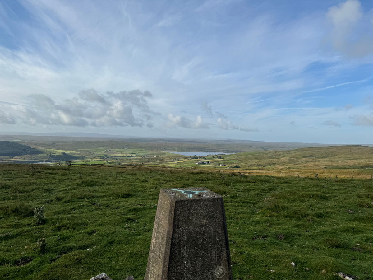 Harter Fell Trig Point In Middleton-in-Teesdale - County Durham Trig Points