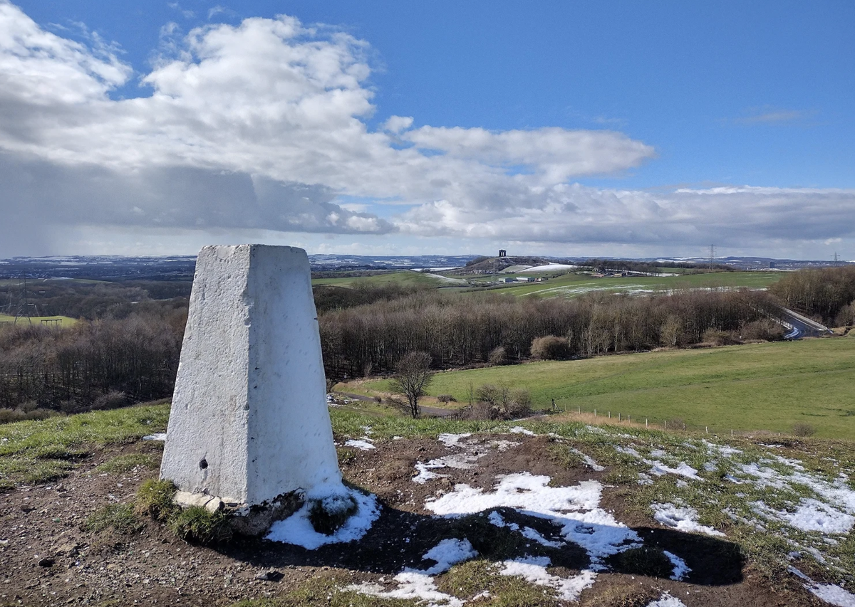Hasting Hill Trig Point In Sunderland - County Durham Trig Points