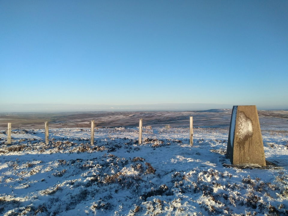 Bolts Law Hunstanworth Trig Point In Rookhope - County Durham Trig Points