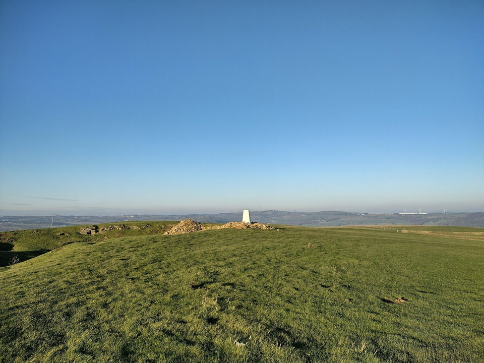 Humber Hill Trig Point In Consett - County Durham Trig Points