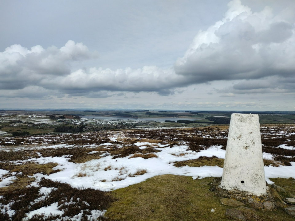 Stoterley Hill Trig Point In Consett - Fabulous North