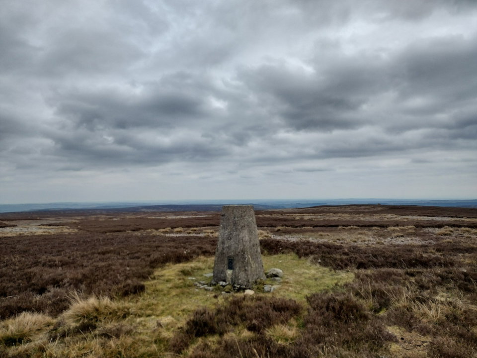Five Pikes Trig Point In Stanhope - County Durham Trig Points