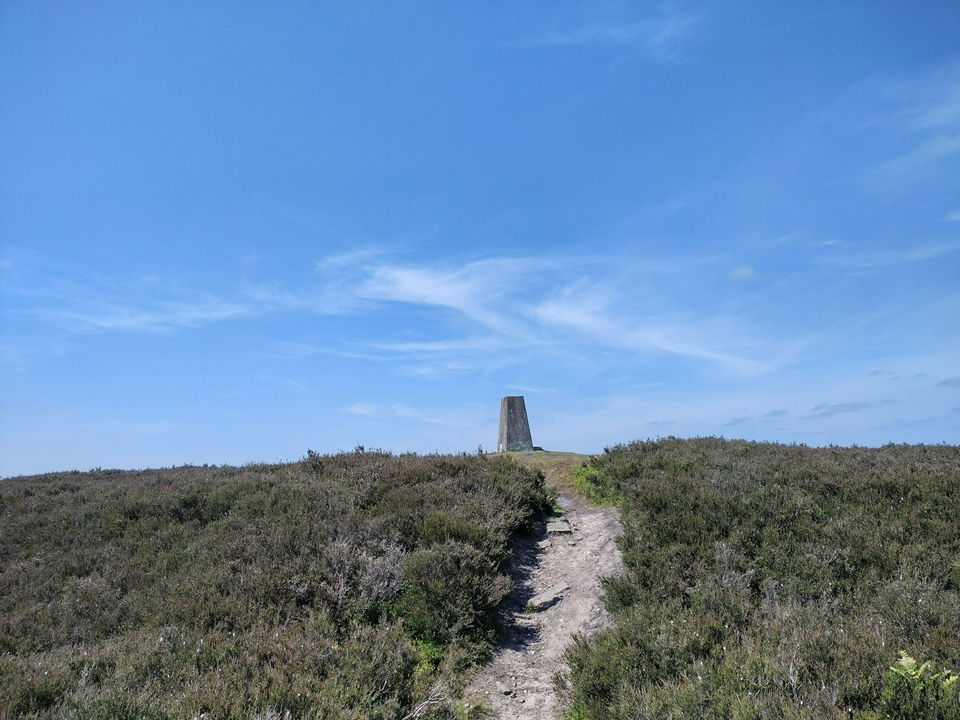 Knitsley Fell Trig Point In Witton le Wear - Fabulous North