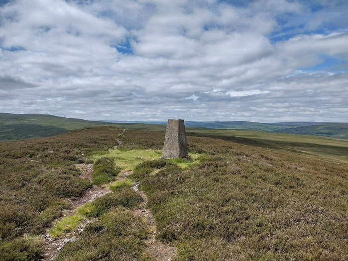 Catterick Moss Trig Point In Stanhope - County Durham Trig Points
