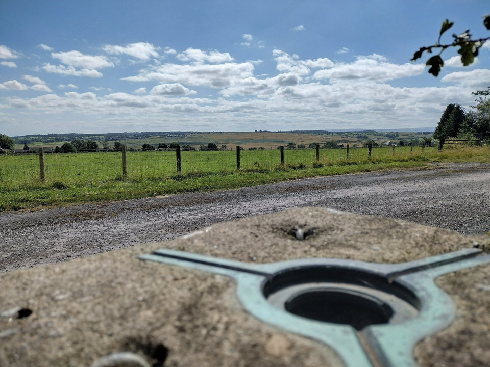 Blue House Trig Point In Bishop Auckland - County Durham Trig Points