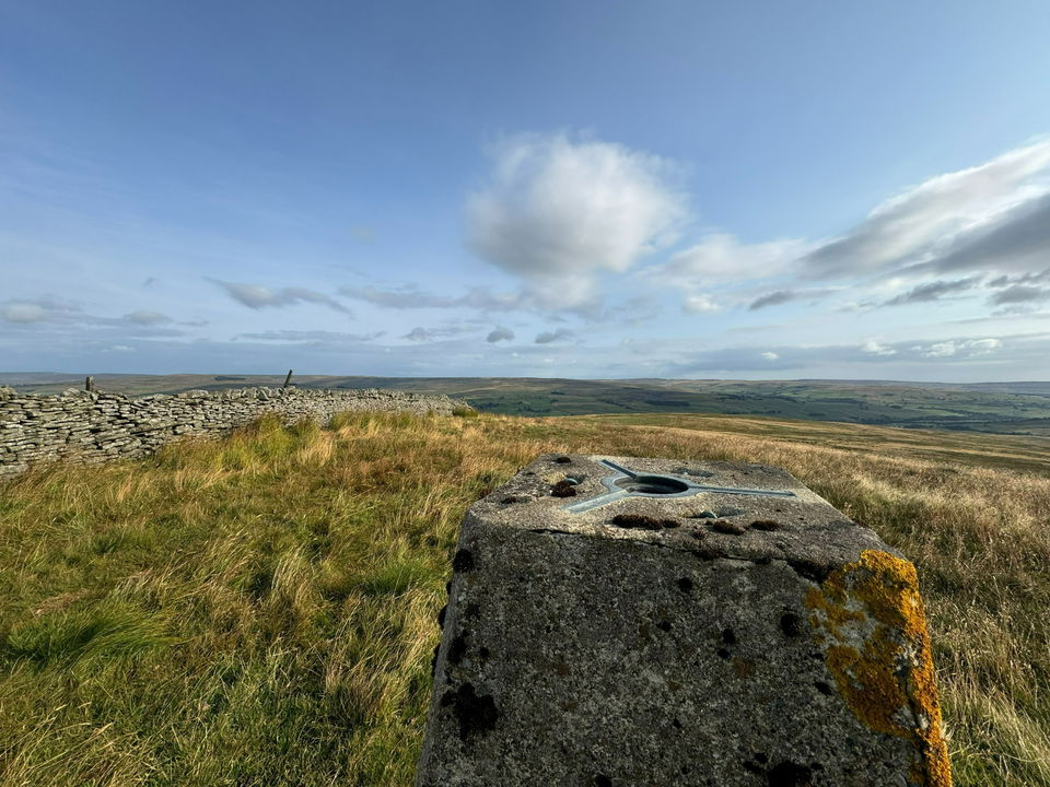 Black Hill Trig Point In Stanhope - County Durham Trig Points