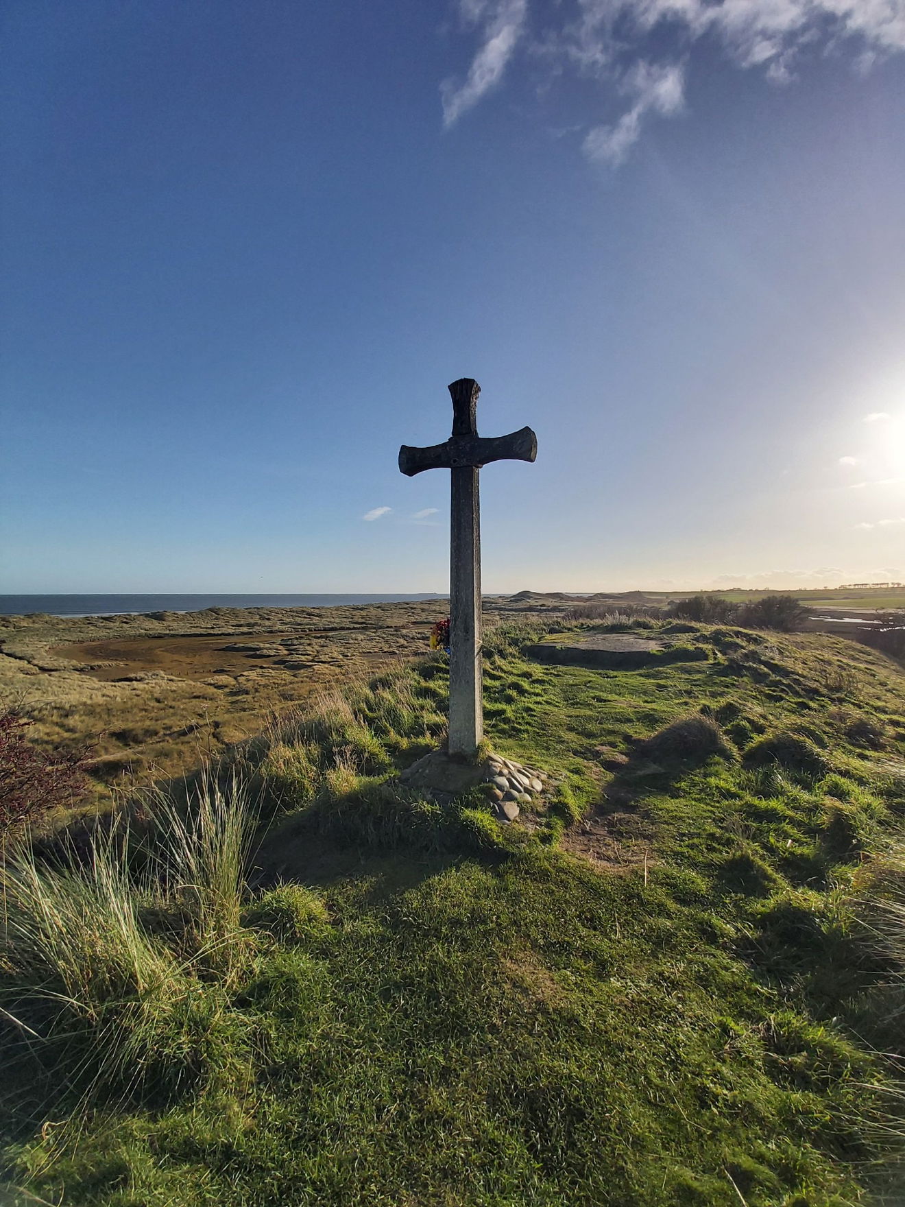 St Cuthberts Cross in Alnmouth - Fabulous North