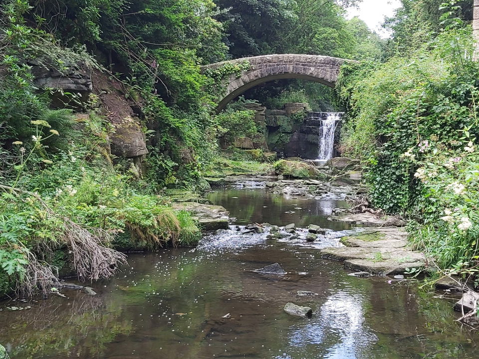 Jesmond Dene Waterfall in Jesmond Dene - Fabulous North