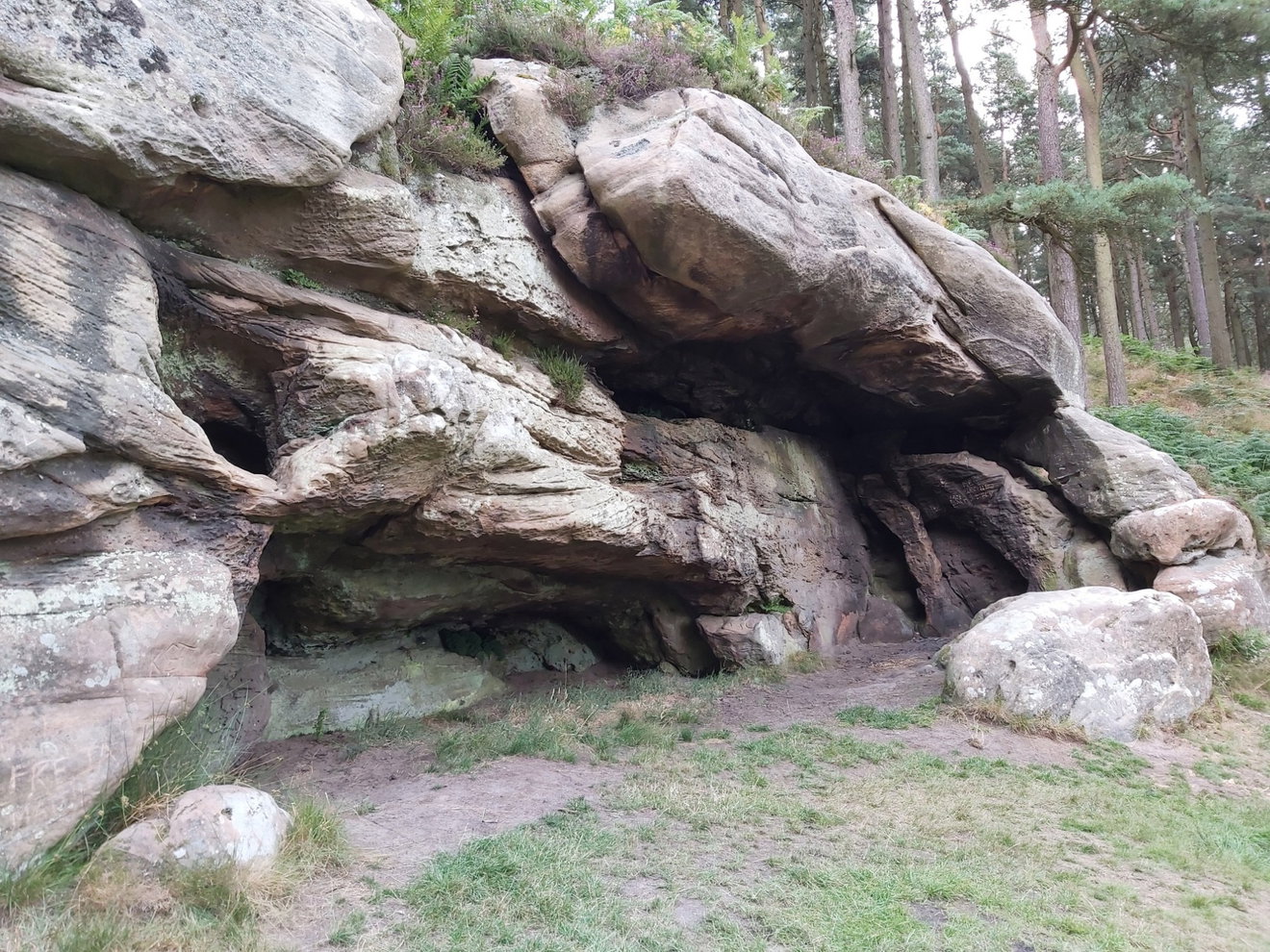 St Cuthbert's Cave in Belford - Fabulous North