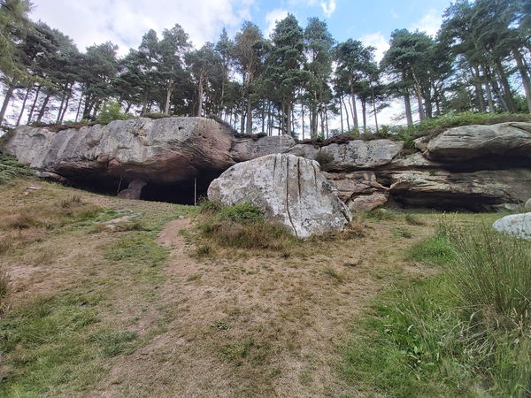 St Cuthbert's Cave in Belford - Fabulous North