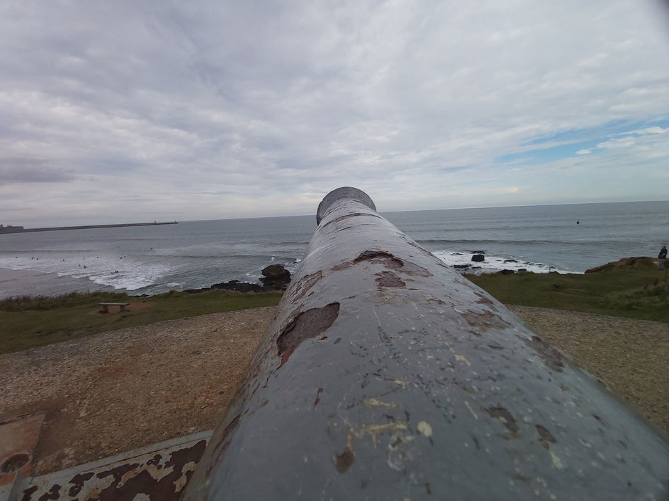 Trow Rock Disappearing Gun in South Shields - Fabulous North