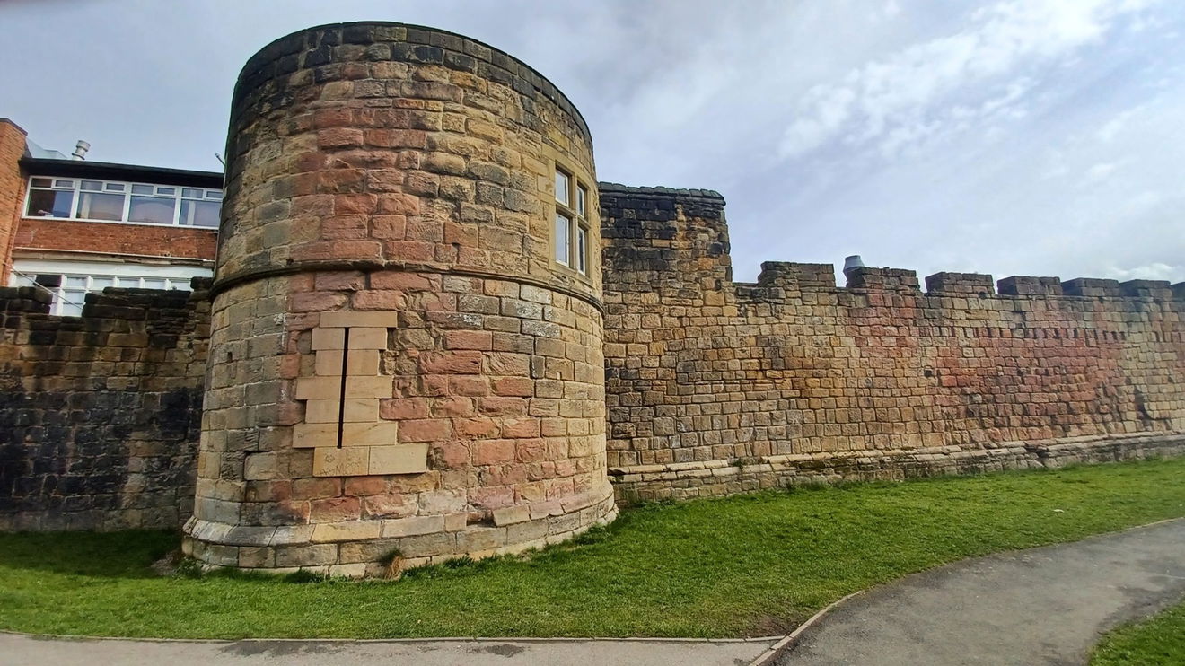 Newcastle City Walls in Newcastle City Centre - Fabulous North
