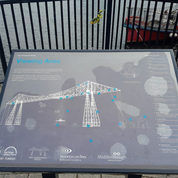 Transporter Bridge In Middlesbrough - Fabulous North