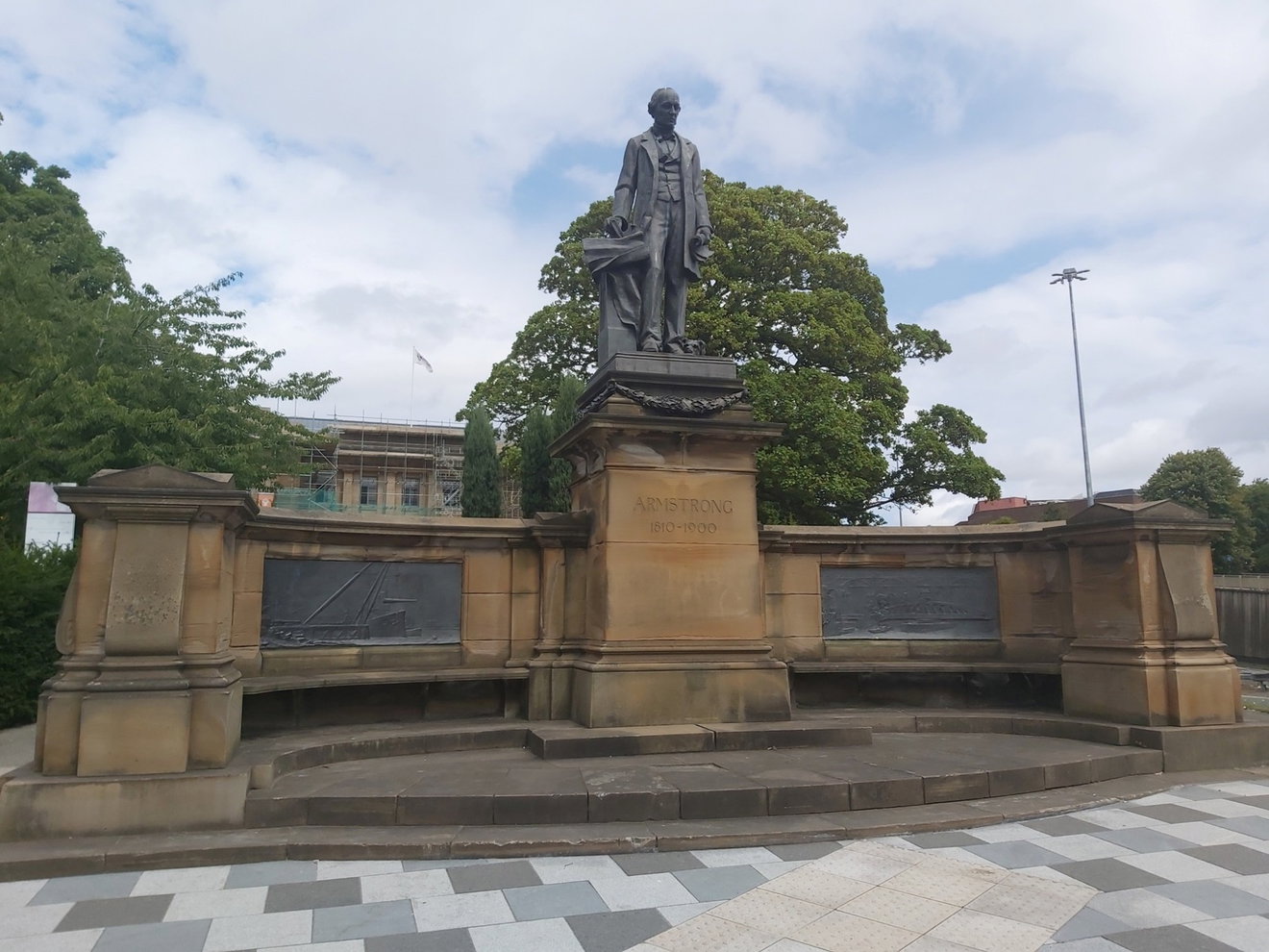 Armstrong Memorial in Newcastle City Centre - Fabulous North