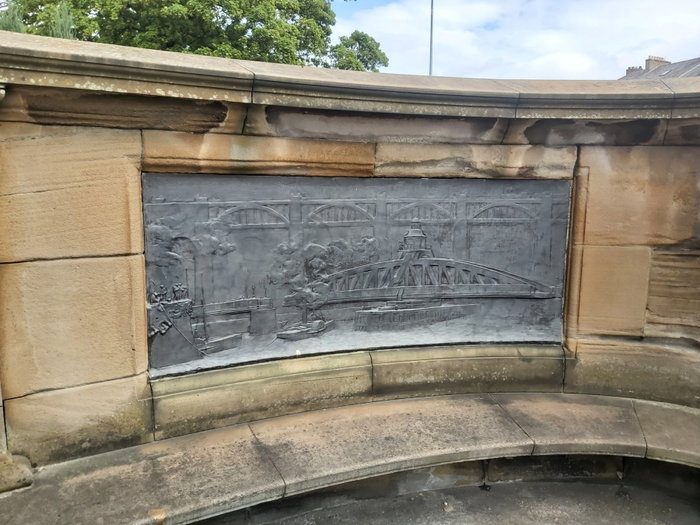 Armstrong Memorial in Newcastle City Centre - Fabulous North