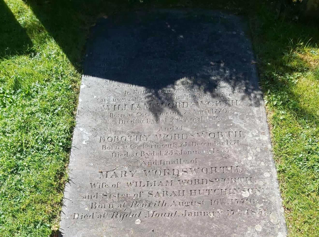 Wordsworth's Grave In Grasmere - Fabulous North