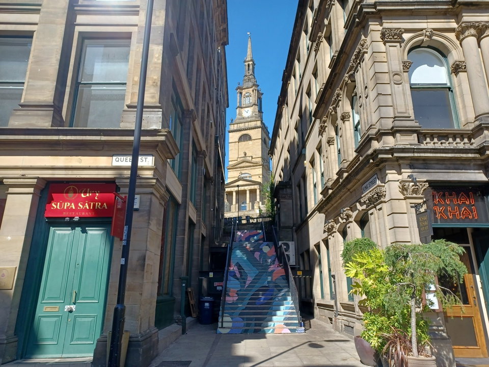 King Street Stairs in Newcastle City Centre - Fabulous North
