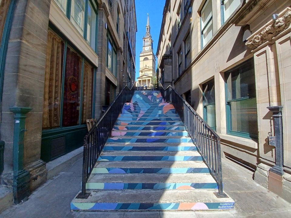 King Street Stairs in Newcastle City Centre - Fabulous North