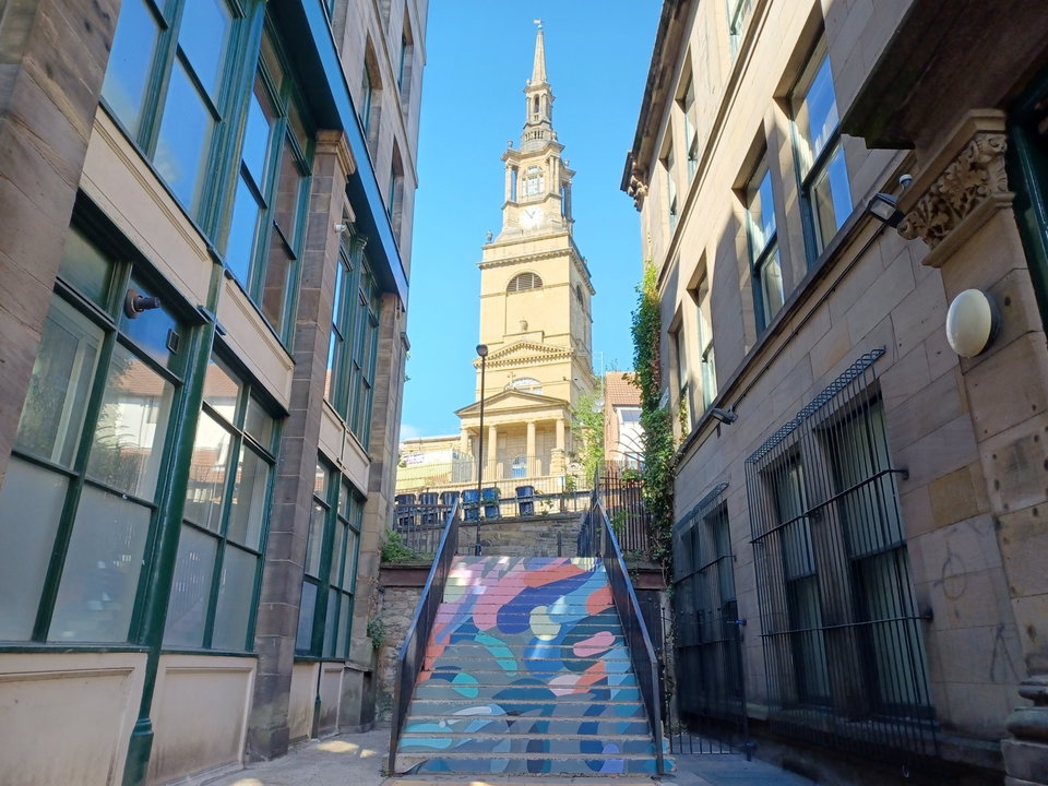 King Street Stairs in Newcastle City Centre - Fabulous North