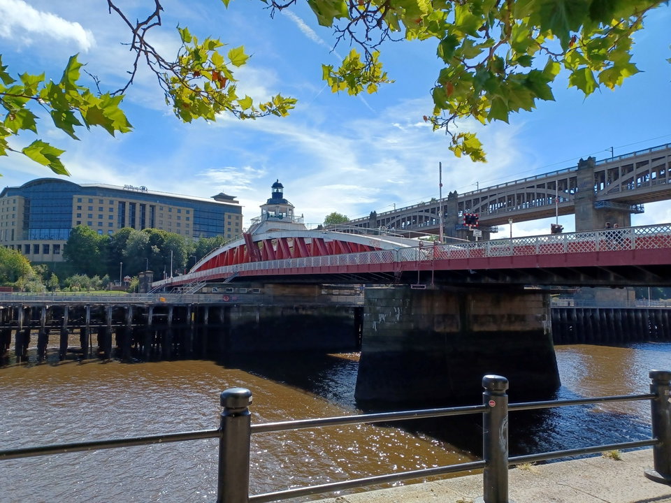 Swing Bridge in Newcastle City Centre - Fabulous North