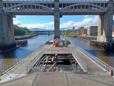 Swing Bridge in Newcastle City Centre - Fabulous North
