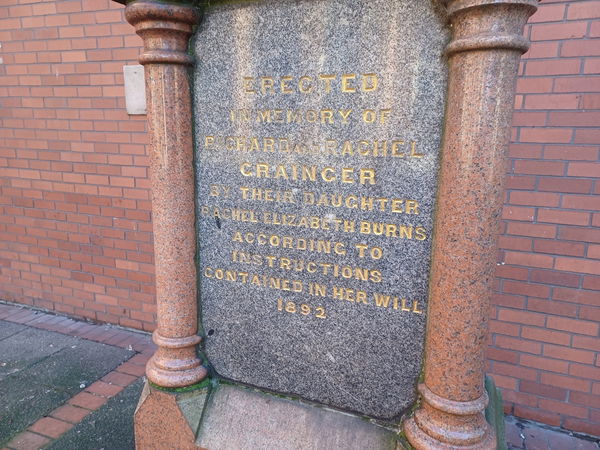 Richard Grainger Memorial Fountain In Newcastle City Centre - Fabulous ...