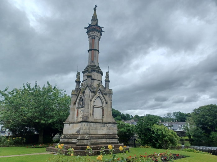 Earl of Galloway Monument In Newton Stewart - Fabulous North