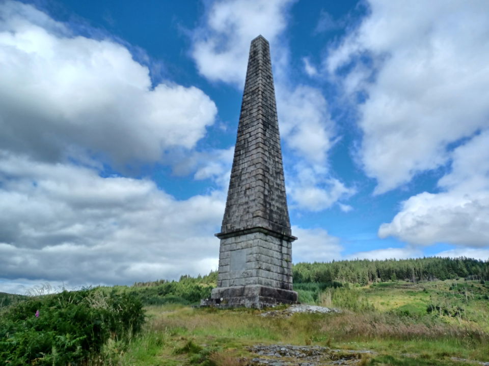 Murray's Monument In Newton Stewart - Fabulous North
