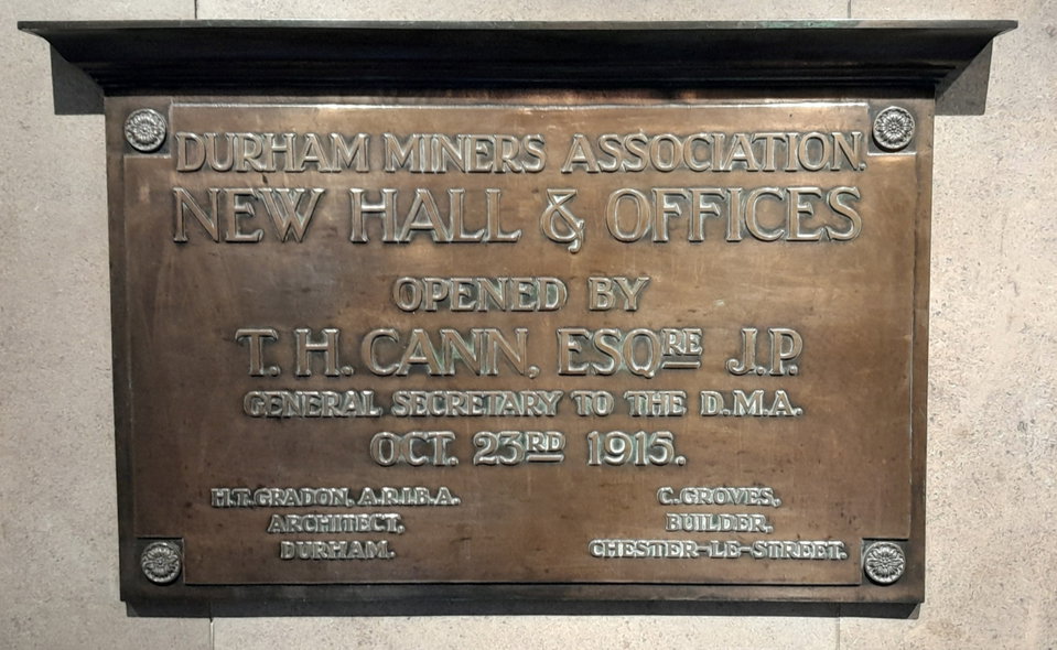 Redhills Durham Miners Hall In Durham - Fabulous North