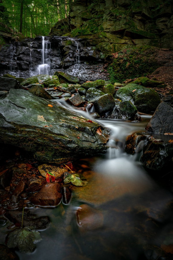 Wharnley Burn Waterfall in Consett - Fabulous North