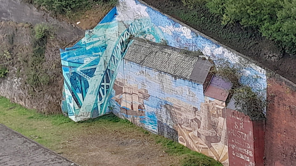 Panns Bank Mural In Sunderland - Fabulous North