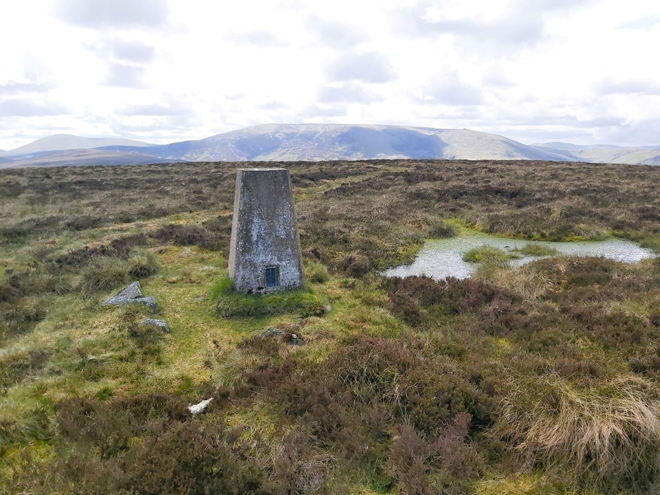 Newton Tors Trig Point In The Cheviots - Fabulous North