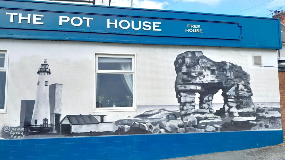Murals At The Headland In Hartlepool - Fabulous North