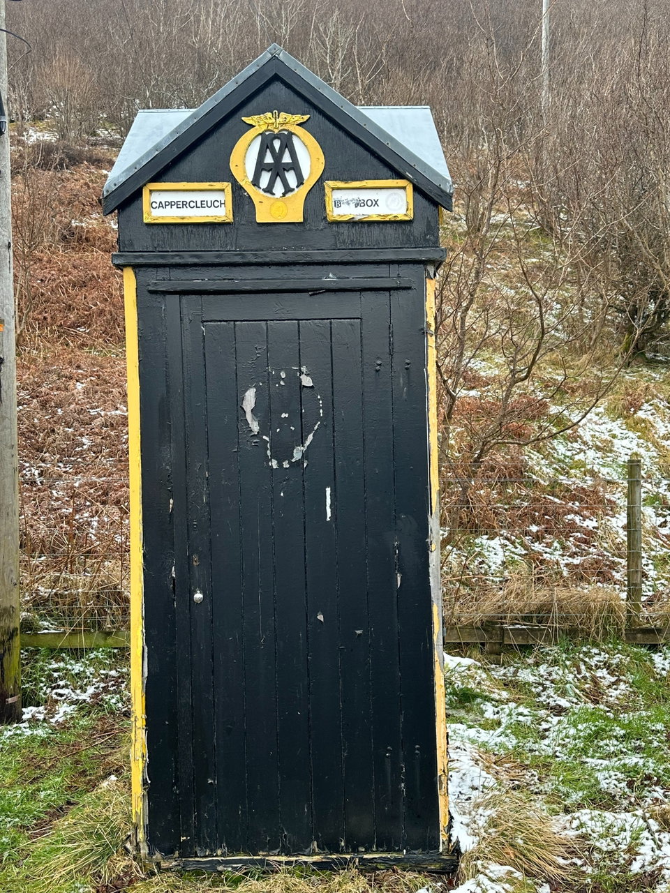 AA Sentry Box 723 Cappercleuch In Selkirk - Fabulous North