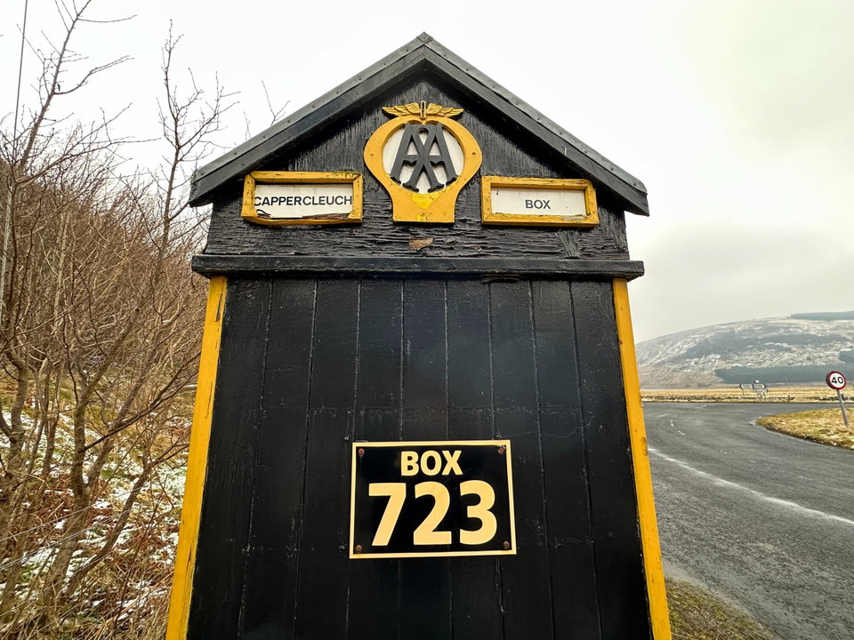 AA Sentry Box 723 Cappercleuch In Selkirk - Fabulous North