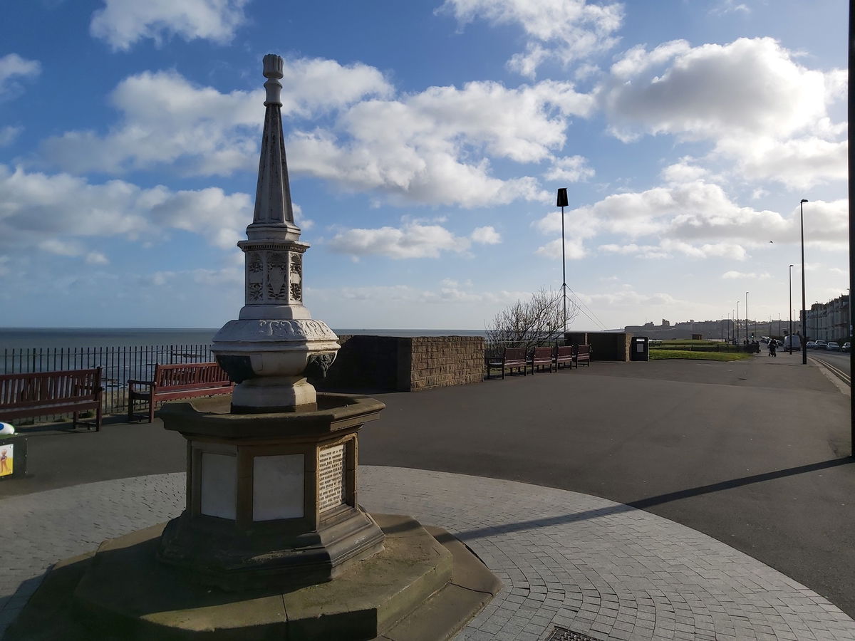 Adamson Memorial Drinking Fountain in Cullercoats - Fabulous North