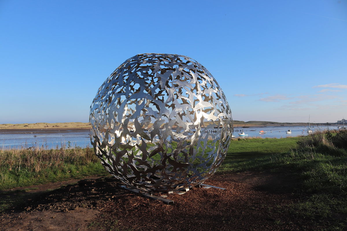 Amble Art Trail Bord Waalk Sculptures In Amble - Fabulous North