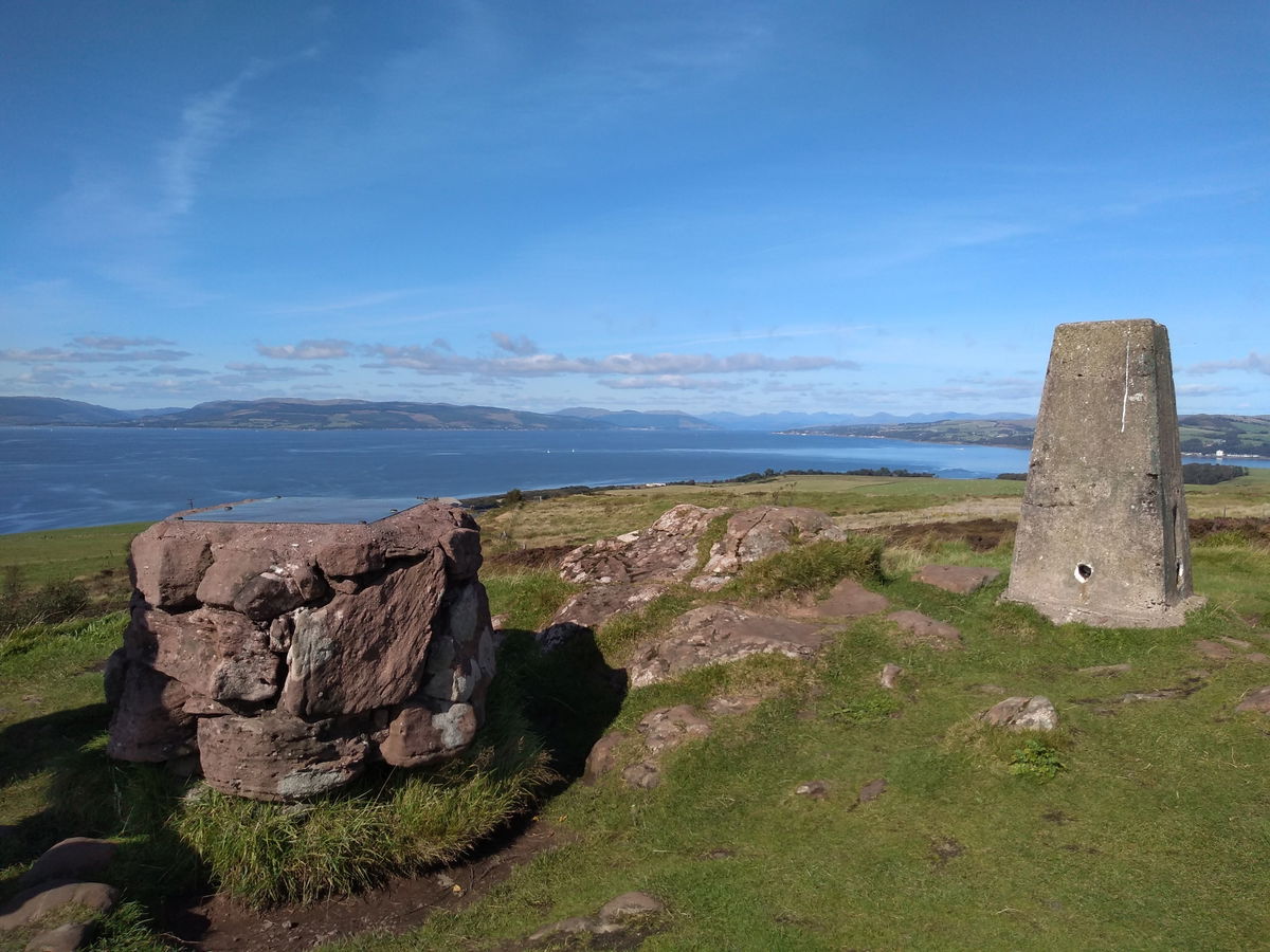 Barbay Trig Point In Ayrshire - Fabulous North