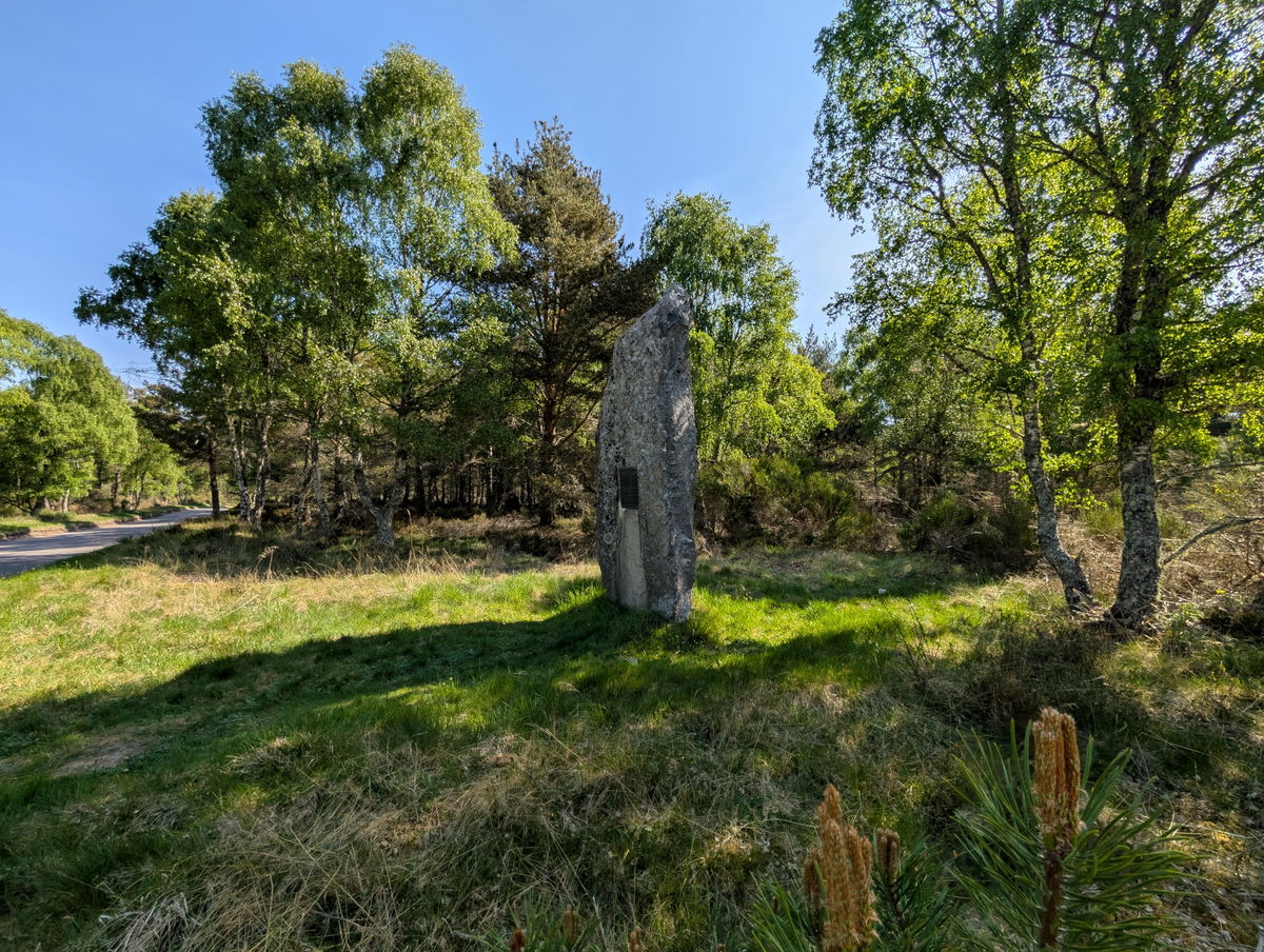 Battle of Culblean Memorial Stone In Ballater - Fabulous North