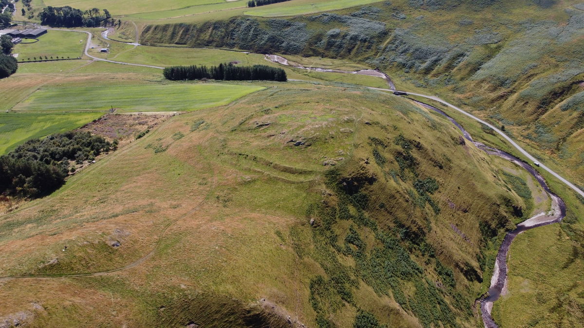 Camp Knowe Hillfort In Alwinton - Fabulous North