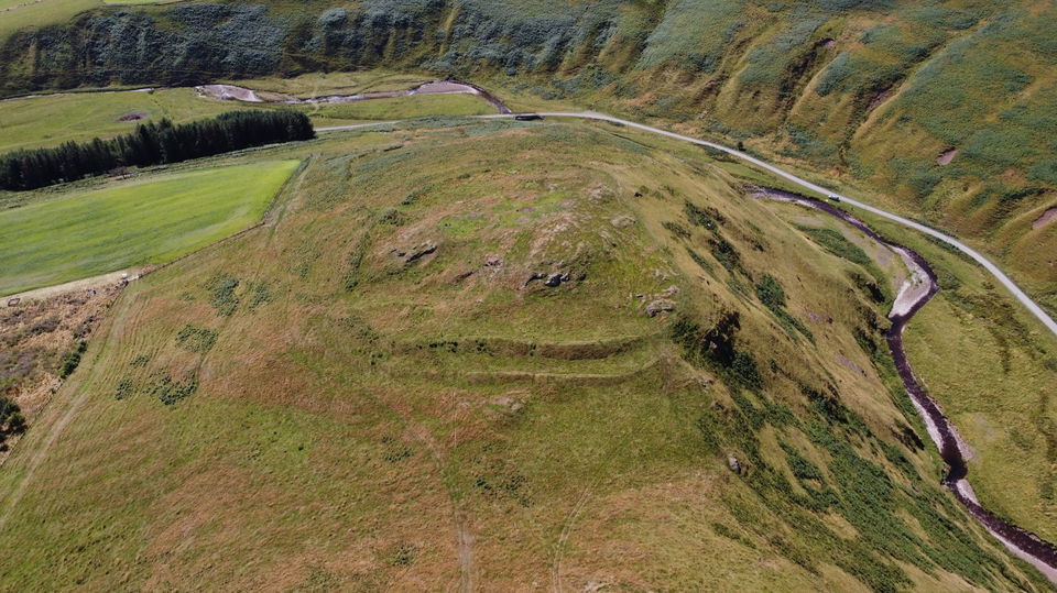 Camp Knowe Hillfort In Alwinton - Fabulous North