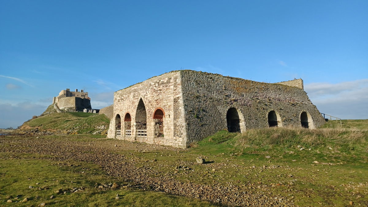 Castle Point Lime Kiln in Holy Island - Fabulous North