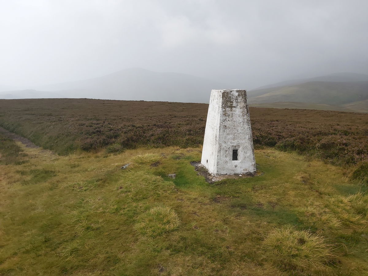 Cold Law Trig Point In The Cheviots - Fabulous North