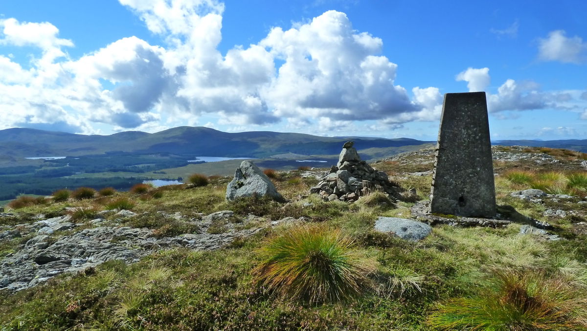 Craiglee Trig Point In Dumfries And Galloway - Fabulous North