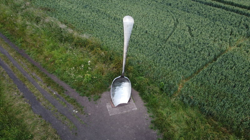 Giant Spoon In Cramlington - Fabulous North