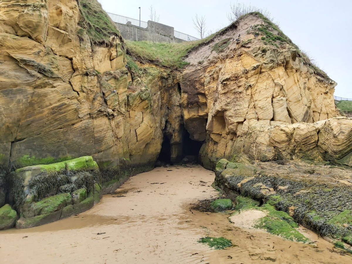 Cullercoats Caves in Cullercoats - Fabulous North