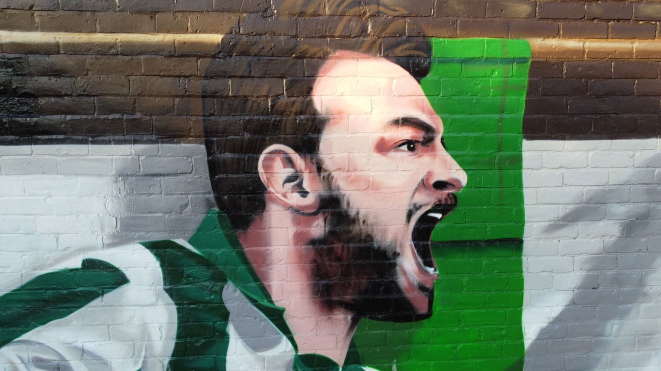 Robbie Dale Mural in Blyth - Fabulous North